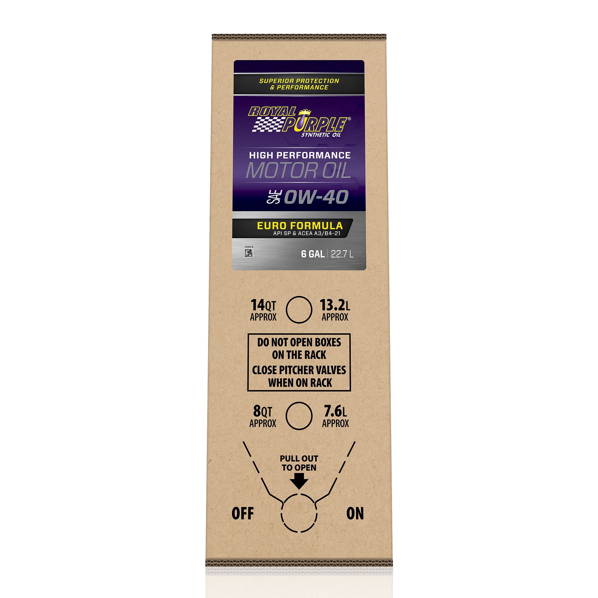 High Performance Motor Oil European Formula | Royal Purple